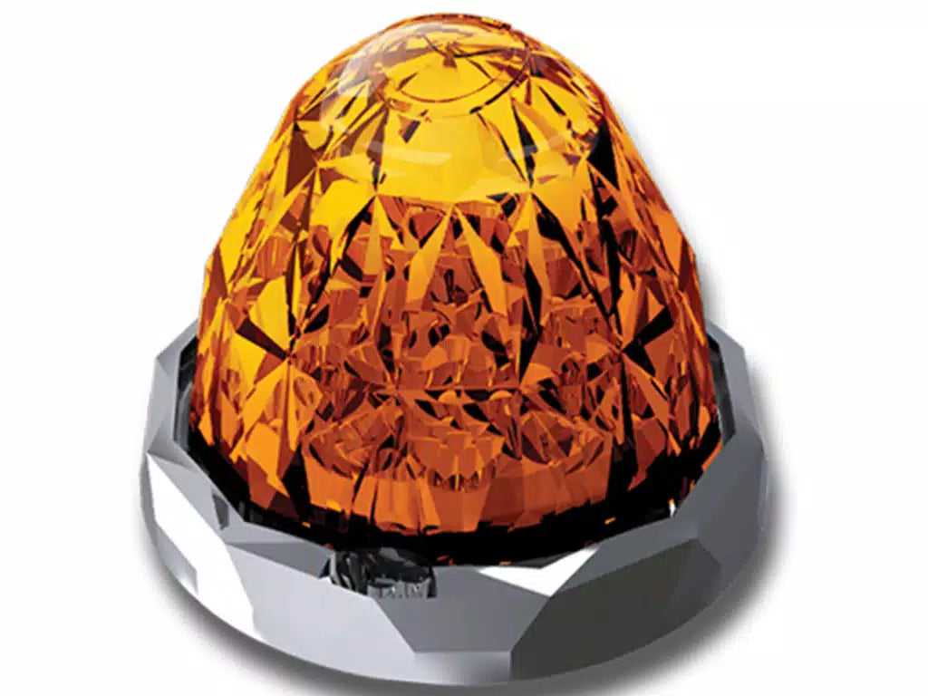 RoadWorks Hero Jewel Watermelon LED Light - Amber — I-5 Chrome Shop
