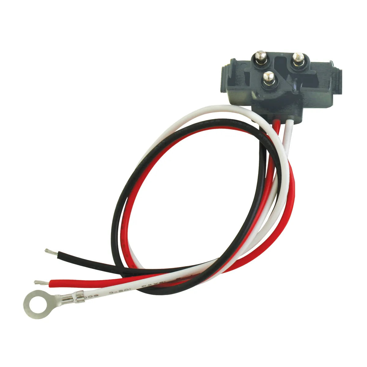 Right Angle 3-Prong Light Plug with 11" Lead Wire — I-5 Chrome Shop